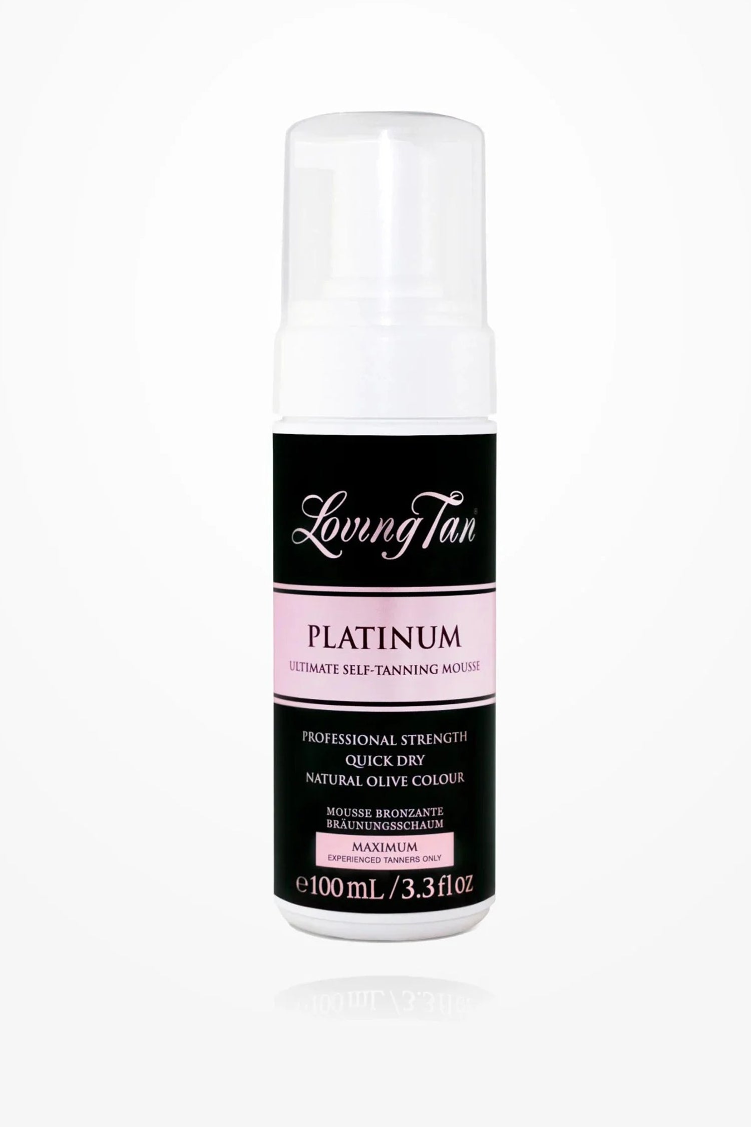 Platinum Ultimate Self Tanning Mousse 100ml | Alamour The Label Australia